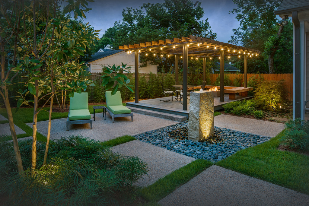 An Intriguing Little Backyard Project | MH Akers Custom Homes